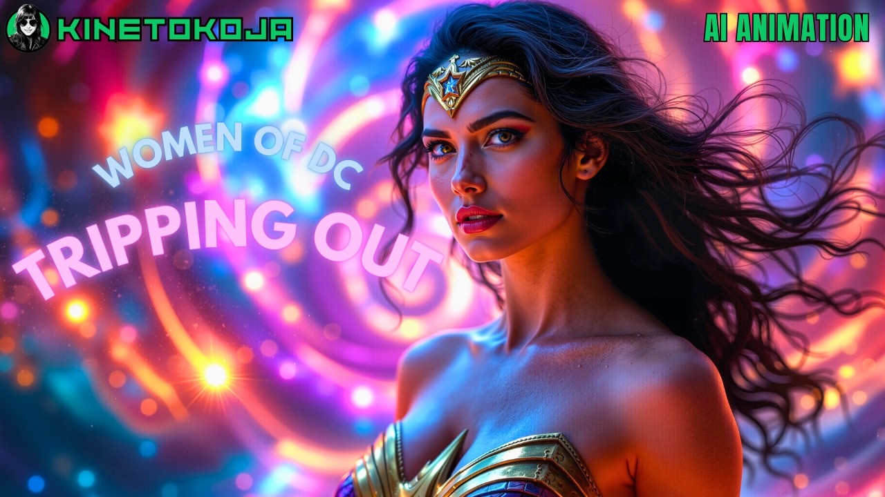 Super Trippy: Women of DC Comics Lost in a Psychedelic Reality | Flux AI | Mystic AI - YouTube