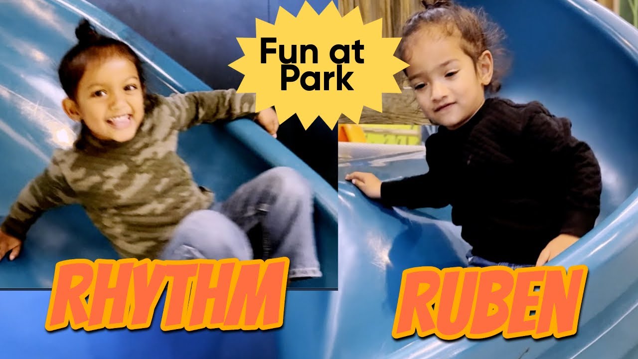 Rhythm Ruben(Twin brothers) Playing in the Park (Kids Song) - YouTube