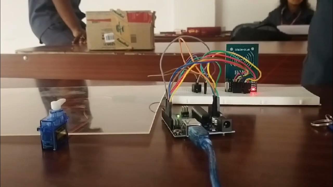 RFID based door lock system using Arduino - YouTube
