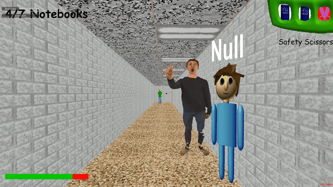 Baldi's Basics – Multiplayer mod / walkthrough #4 - YouTube