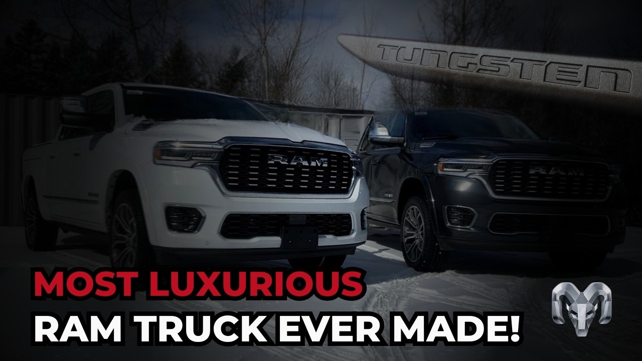 Most Luxurious RAM TRUCK Ever Made | 2026 RAM 1500 Tungsten | Complete ...