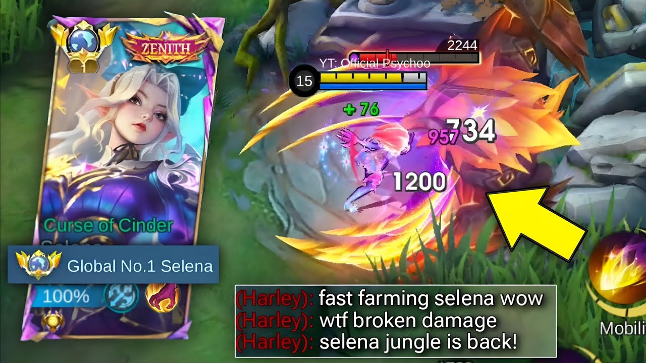 SELENA JUNGLE IS BACK IN THE META?! (CURSE OF CINDER SKIN) | FAST ...