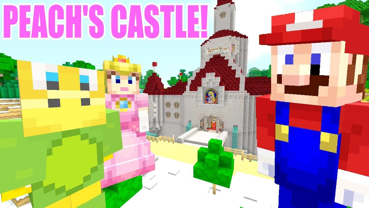Minecraft | Super Mario Series | Peach RETURNS To Her Castle! [300 ...