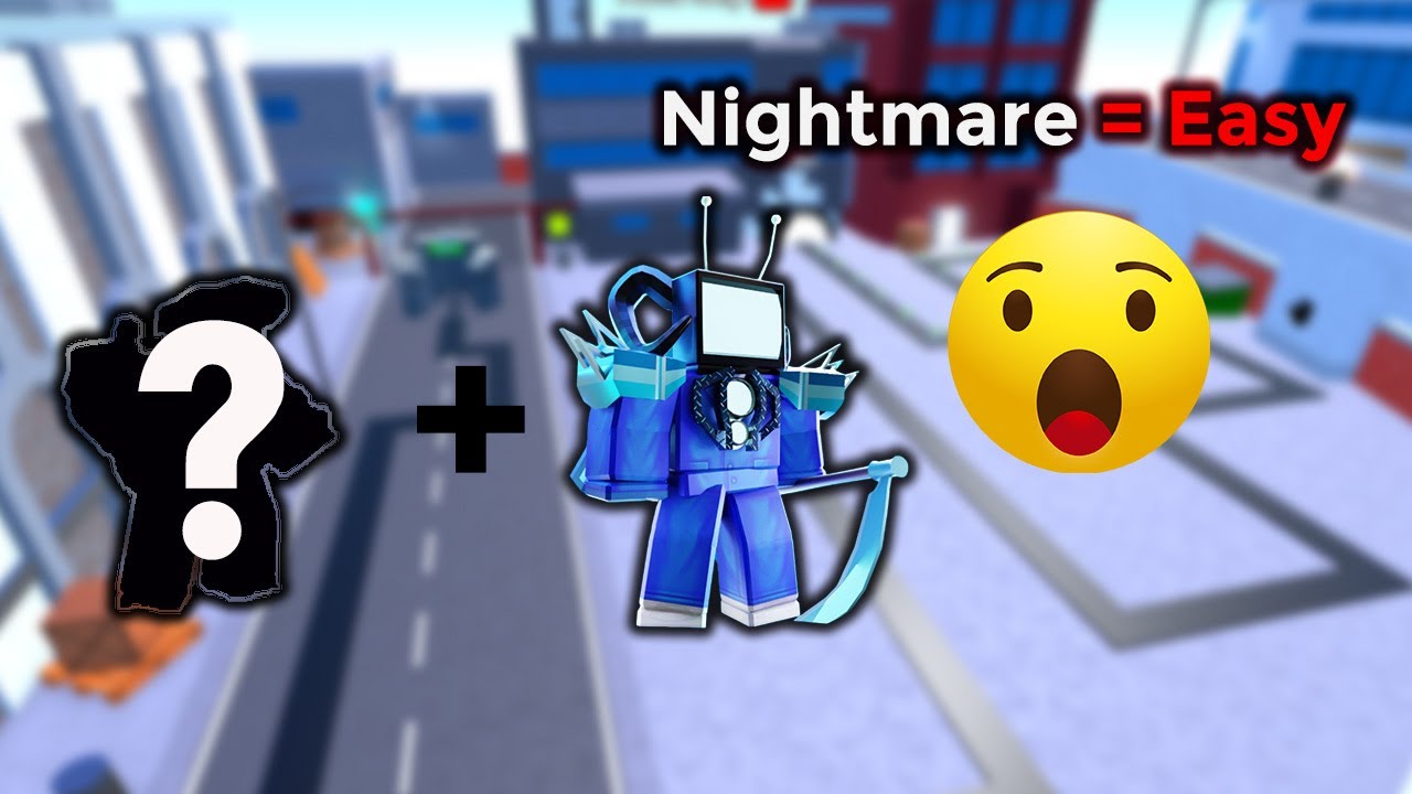 Easy Way to BEAT NIGHTMARE MODE IN TOILET TOWER DEFENSE (ROBLOX) - YouTube