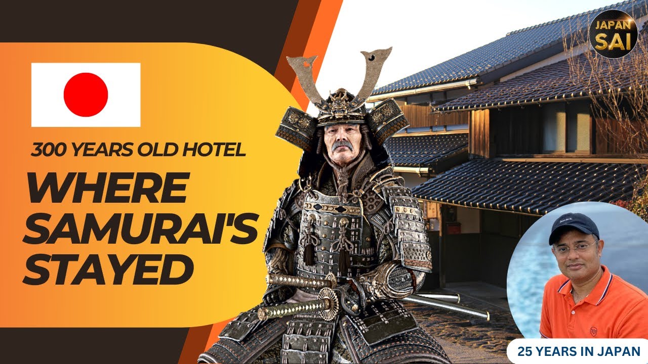 300 Years Old Hotel - Where Samurai's Stayed | Tokyo to Kyoto Walking ...
