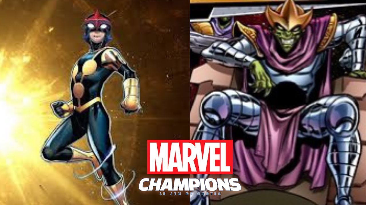 Marvel champions: Nova pré-construit vs Drang (I,II) - YouTube