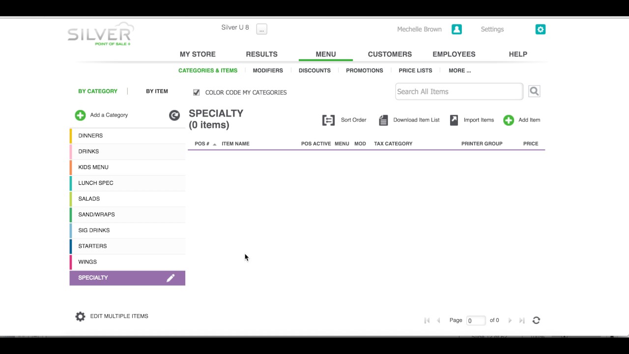 Silver PRO add new items to menu - YouTube