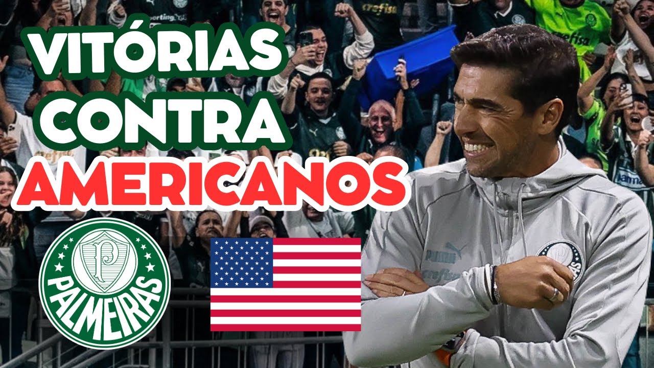 TODAS AS VITÓRIAS DO PALMEIRAS CONTRA TIMES DOS ESTADOS UNIDOS - YouTube