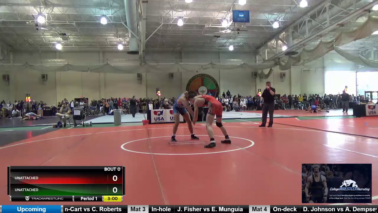 Junior Men 160 Reece Heller Illinois Vs Noah Ewen Ohio - YouTube