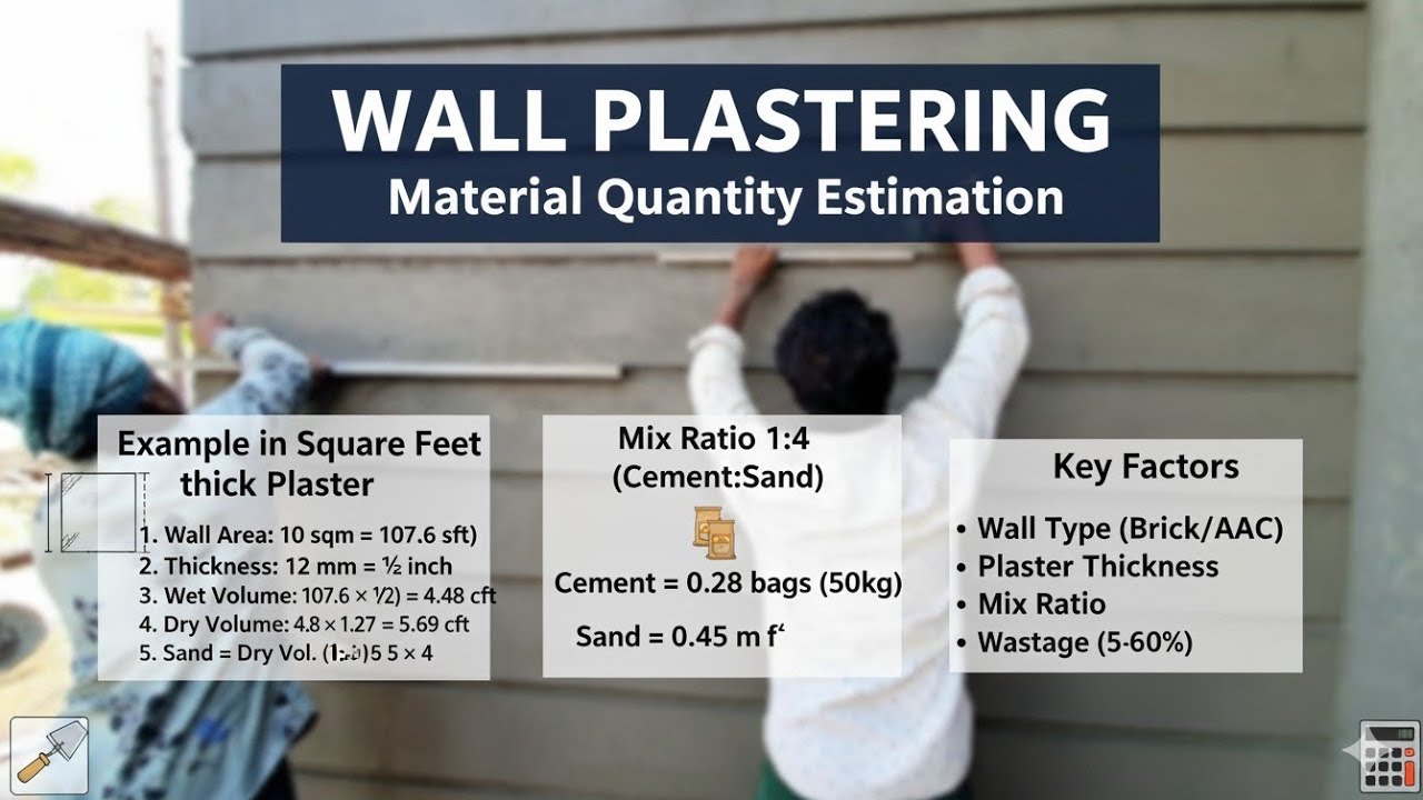 "How to Check Plaster Quality | Plaster Work Quality Test on Site - YouTube