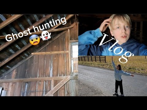 Exploring My Haunted Barn Loft! (SCARY) | Vlog - YouTube