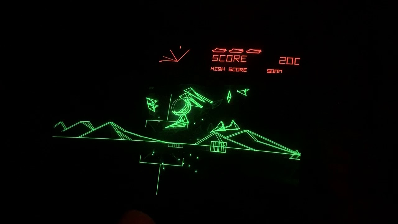 1980 Atari Battlezone Arcade Game - YouTube