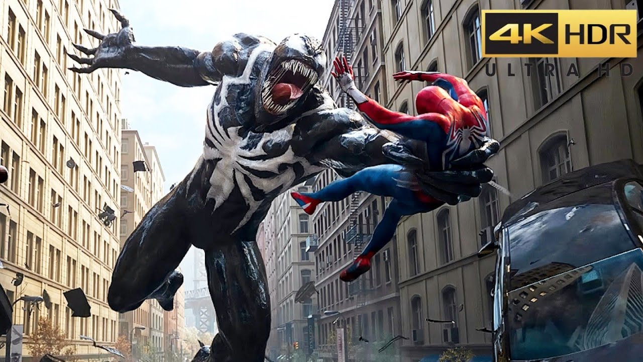 Venom Eat Everyone Scene (2024) Marvel Spiderman Action 4K Ultra HD - YouTube