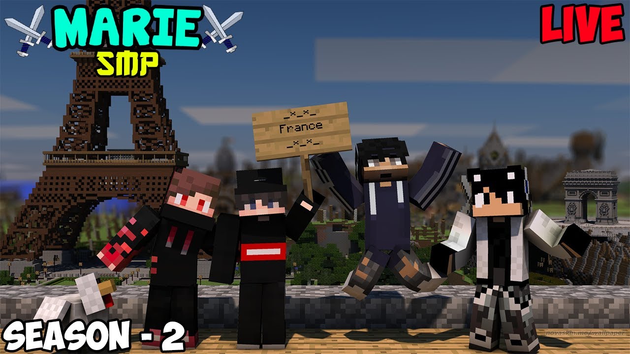 Marie SMP S2 Is Here Let's Go || @ClashingKunal || @YugPlayz ...