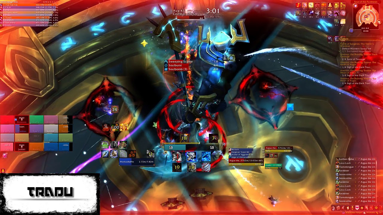 Argus the Unmaker Mythic - Enhancement PoV - YouTube