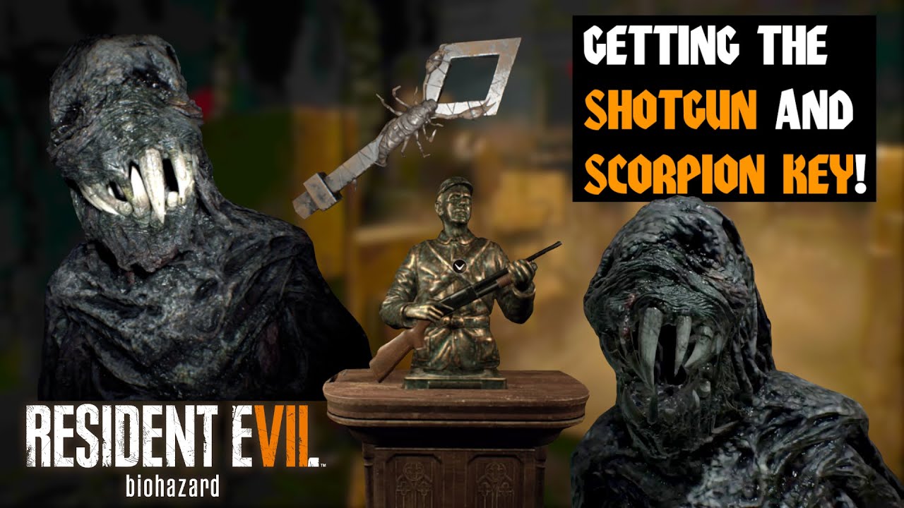 Scorpion Key Location And How To Get The Shotgun! - Resident Evil ...