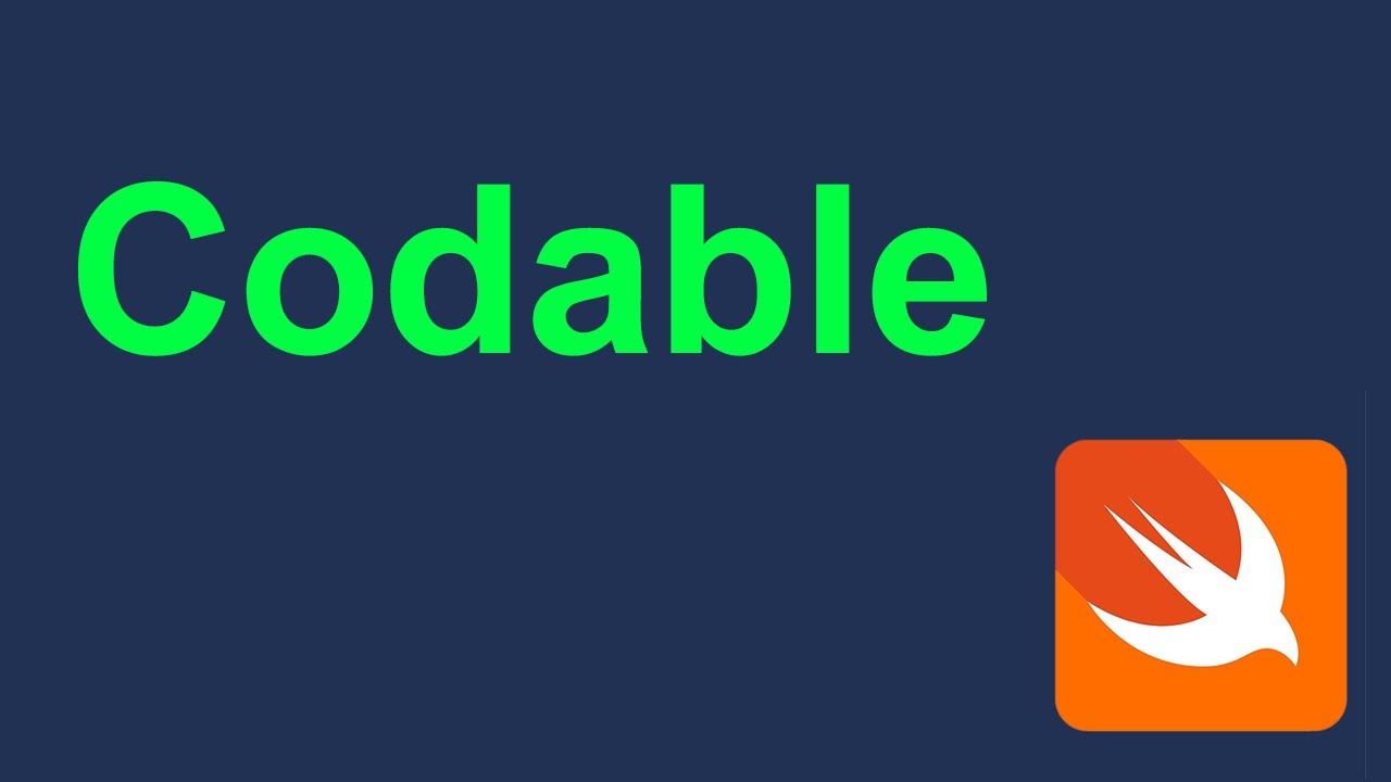 Codable In Swift 5 What Is It And How To Use Xcode 11 2020 Ios Youtube 5112