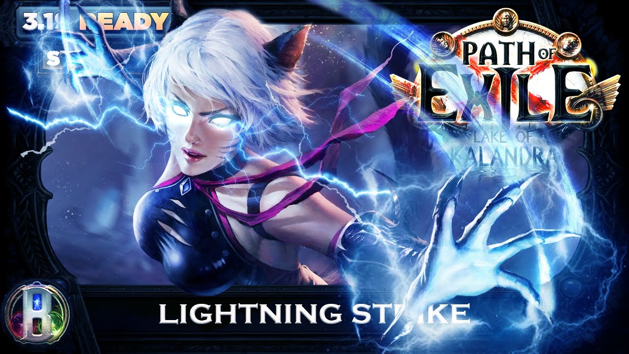 Path Of Exile 3.19: LIGHTNING STRIKE RAIDER - POE LAKE OF KALANDRA ...
