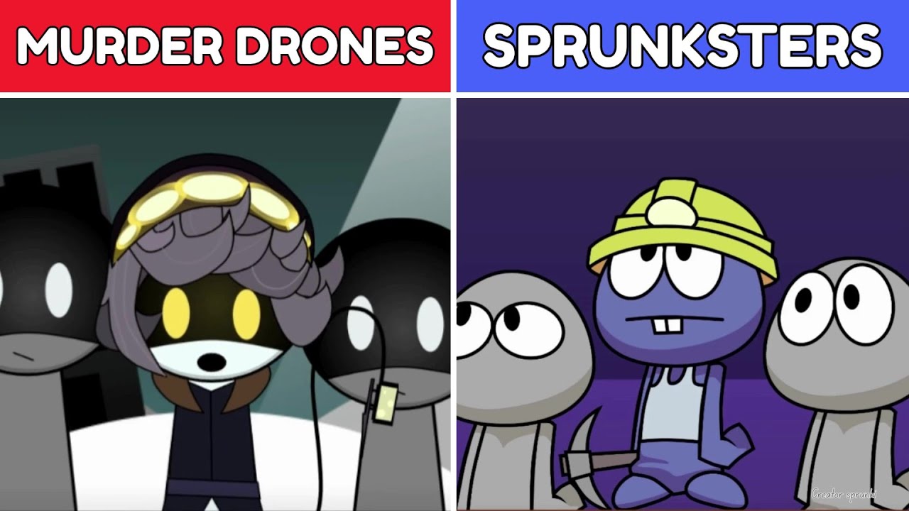 HOT MOD | Sprunki but Murder Drones! VS Sprunksters Episode 2 : The ...