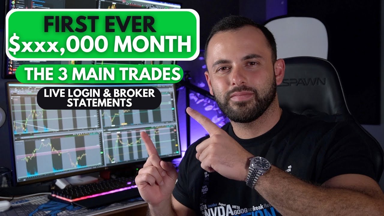 My FIRST Six Figure Trading Month | My Trading Strategy Explained - YouTube