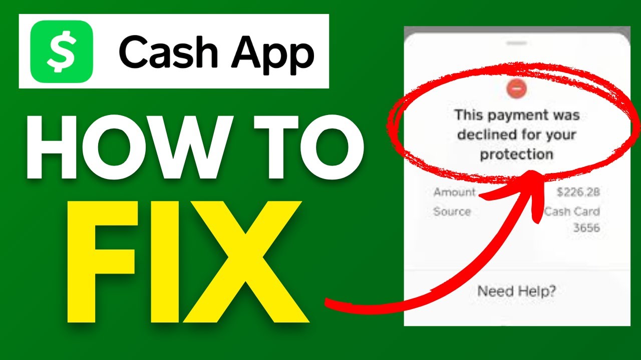 How to Fix Cash App Payment Failed for My Protection 2025 (QUICK & EASY ...