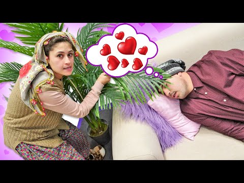 Reyhan Abla ile komik video - Türkçe izle! İskender uyuya kalınca rüyalar görüyor!