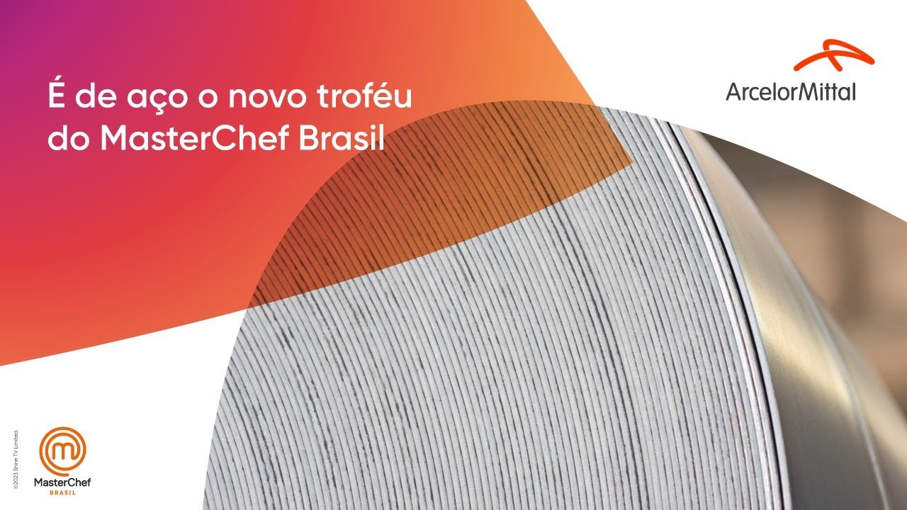 É de aço o novo troféu do MasterChef Brasil - YouTube