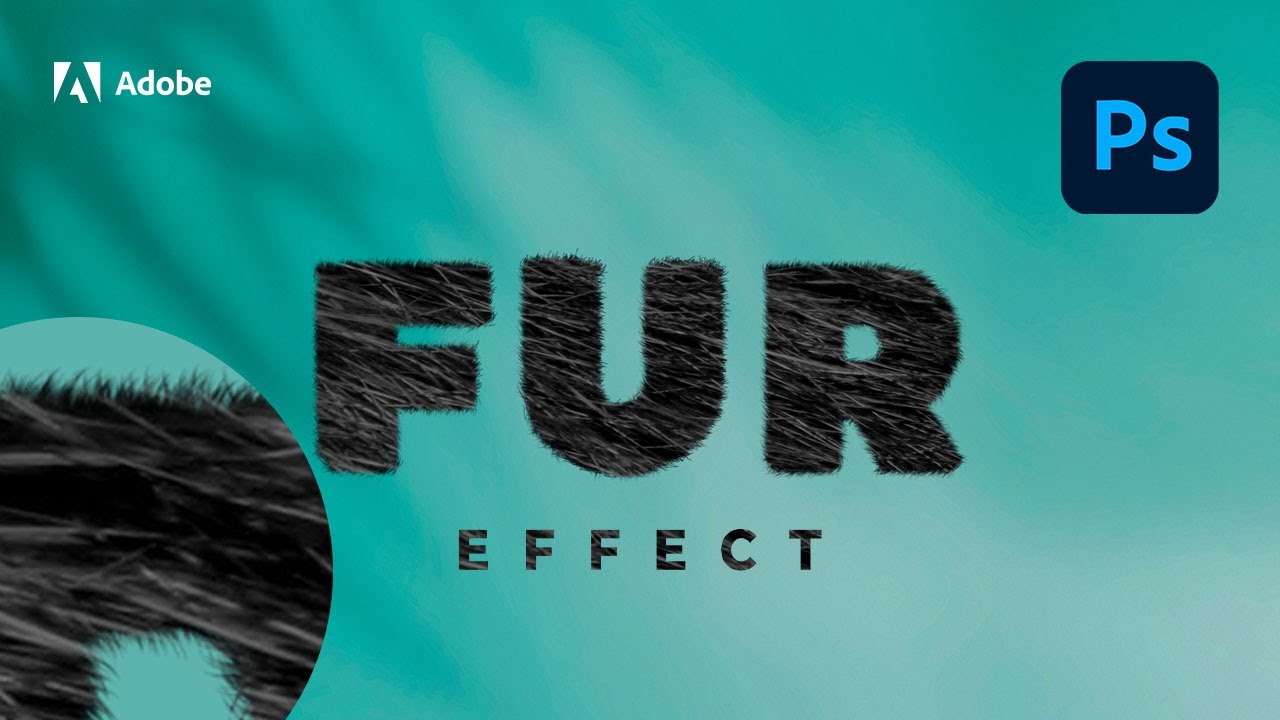 Fur effect tutorial in photoshop | Design2Brothers - YouTube