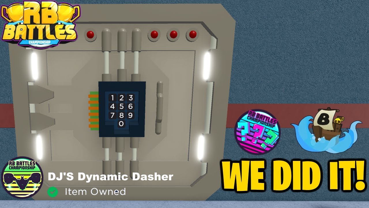 WE DID IT! DEFEATING THE BUILD A BOAT BOSS TO GET DJ'S DYNAMIC DASHER ...