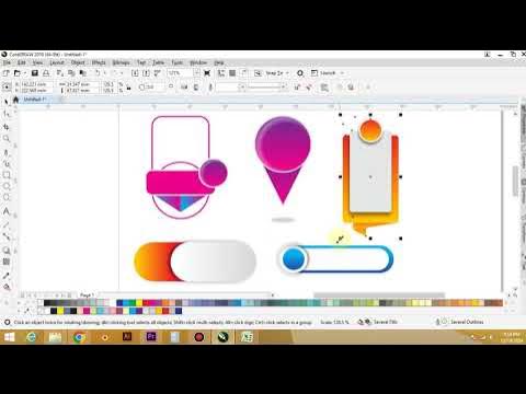 Simple Design Vector in Coreldraw Tutorial | CoreldrawFever Studio ...