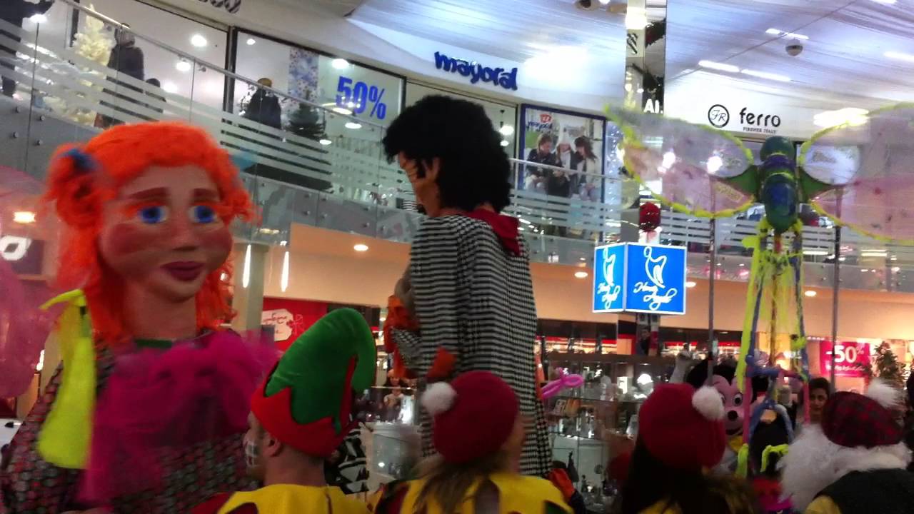 Christmas Puppet Drum Show at IG Mall (Goodwill) - YouTube