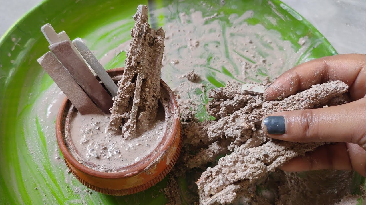 White paste with slate bar 😋 || ASMR crunch || Slate pencil || Crunch ...