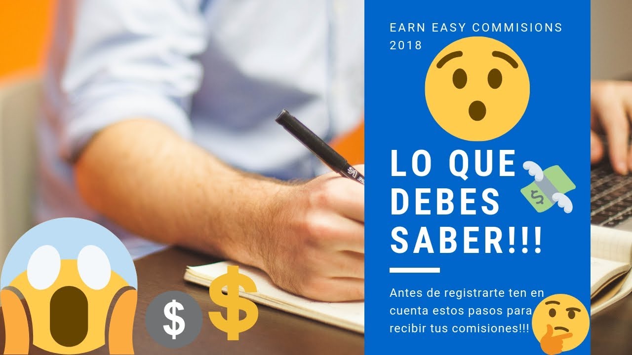 Earn Easy Commisions Paso a paso 2018!! - YouTube