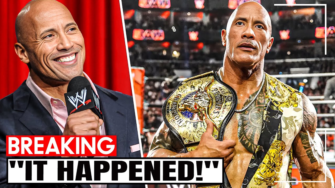 What The Rock JUST REVEALED About His WWE Future Is SHOCKING & Changes ...