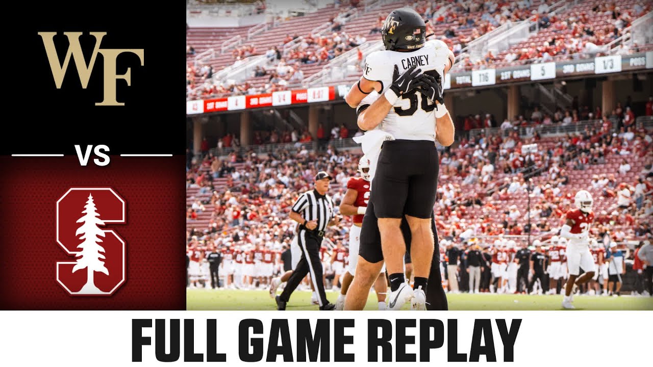 Wake Forest vs. Stanford Full Game Replay | 2024 ACC Football - YouTube