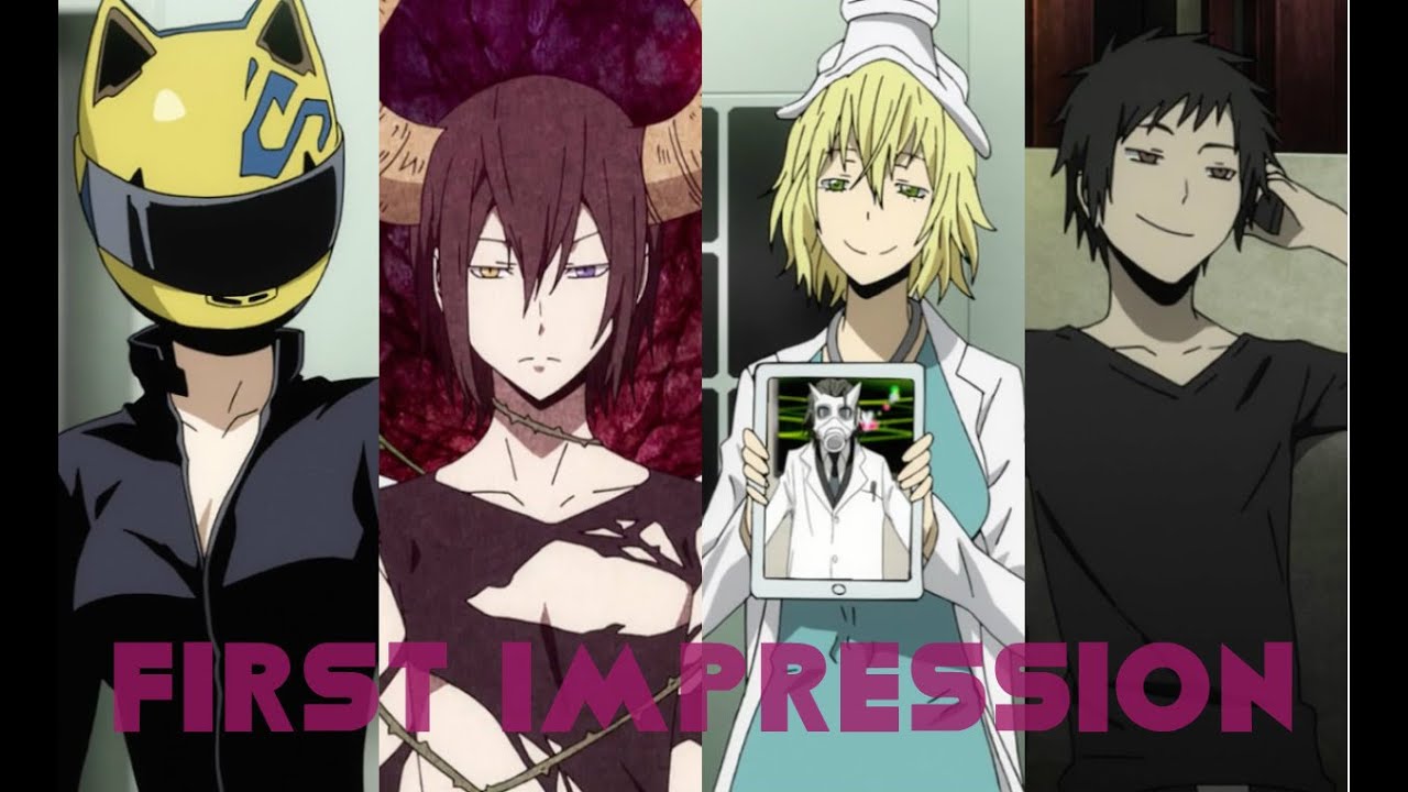 Durarara!!x2 Shou Episode 01 Review - First impression - YouTube