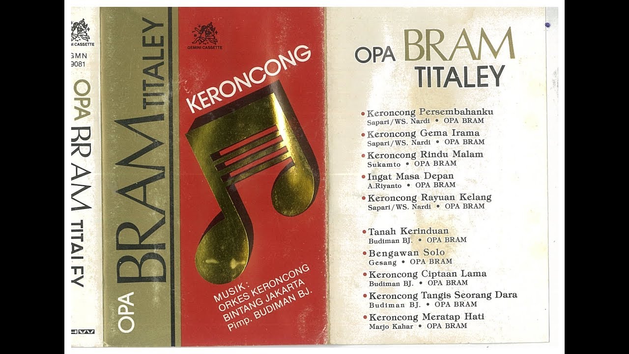 OK BINTANG JAKARTA - Album Opa Bram Titaley (feat Bram Titaley) - YouTube