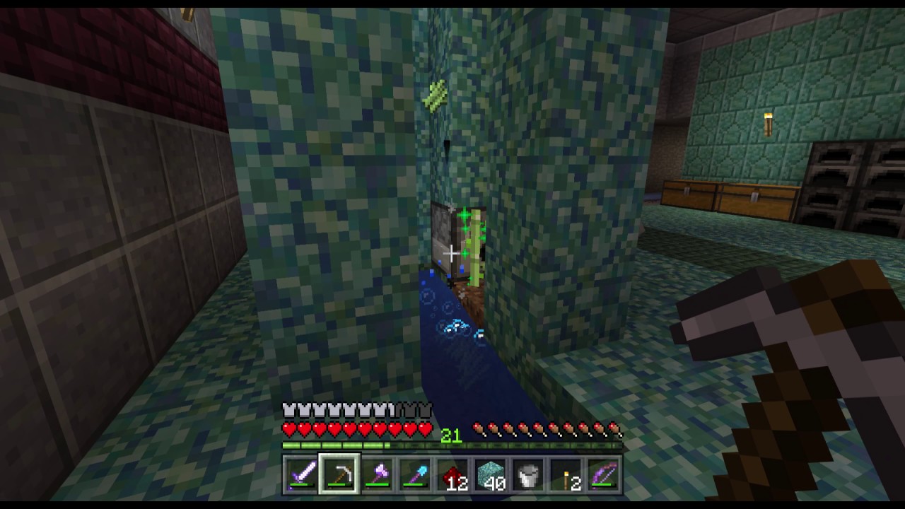 Minecraft - Compact Sugar Cane Auto-Farm - YouTube