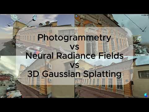 Photogrammetry vs Neural Radiance Fields vs 3D Gaussian Splatting - YouTube