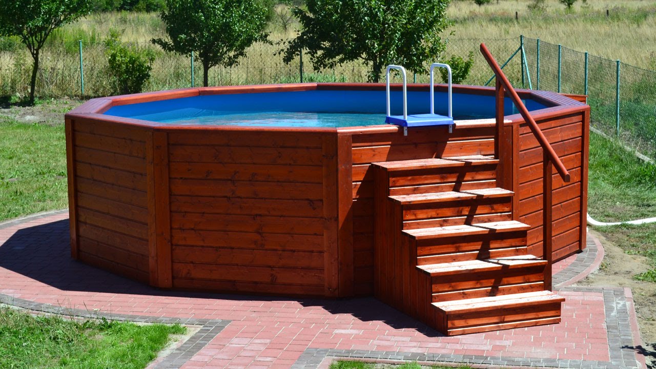 TAPIS.PL - Drewniane Baseny Ogrodowe TOI - Wanna SPA - BASEN OGRODOWY ...