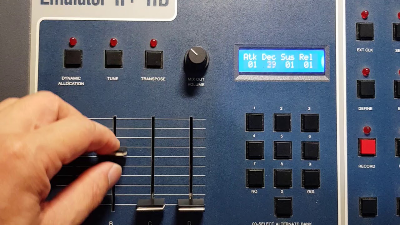 E-mu Emulator II+ HD - YouTube