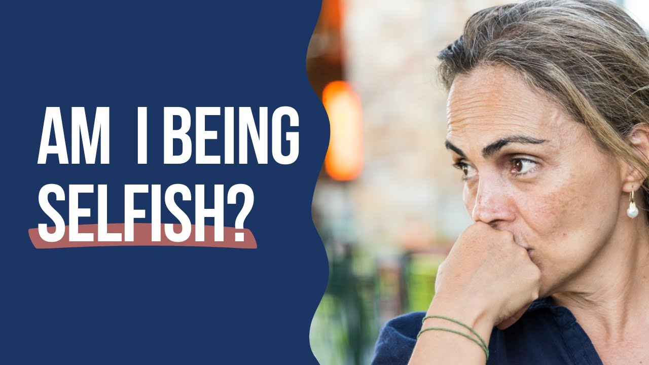 Does self-care feel selfish sometimes? - YouTube