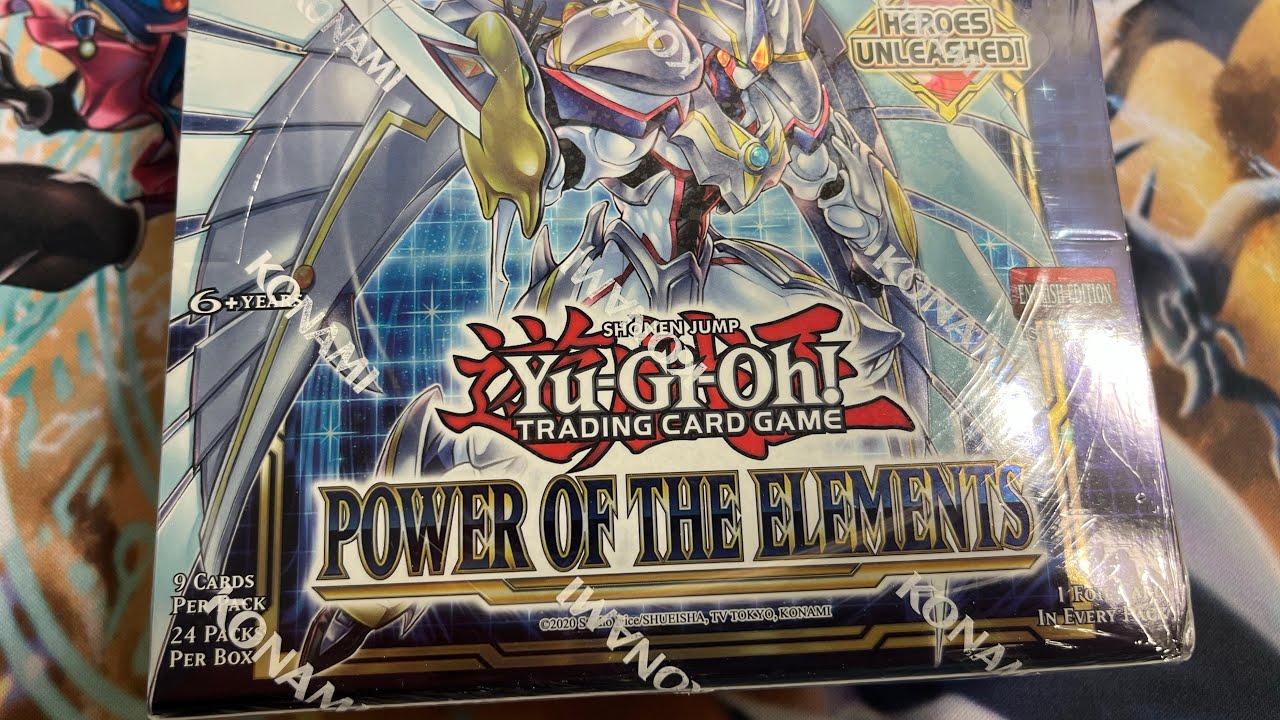 NEW POWER OF THE ELEMENTS BOOSTER BOX OPENING PART 2!!! POKEMON/YUGIOH ...