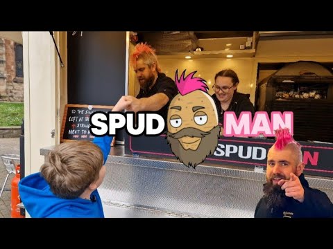 We hit the legendary #spudman up for creamy cheesy spuds. #foodblogger ...