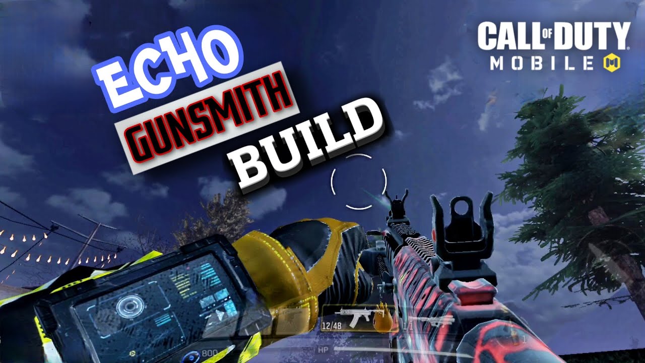 ECHO GUNSMITH BUILD | BEST ATTACHMENT FOR ECHO SHOTGUN | CODM - YouTube