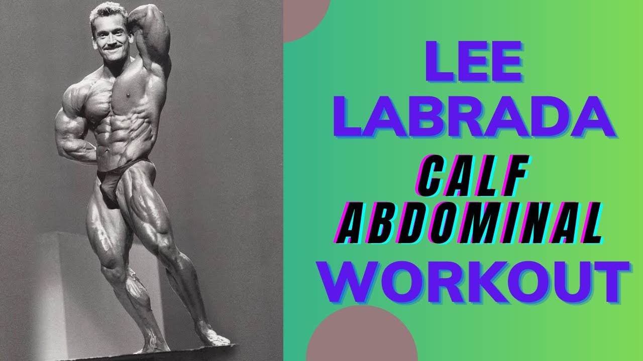 Lee Labrada Calf & Abdominal Workout // Lee Labrada Workout Routine ...