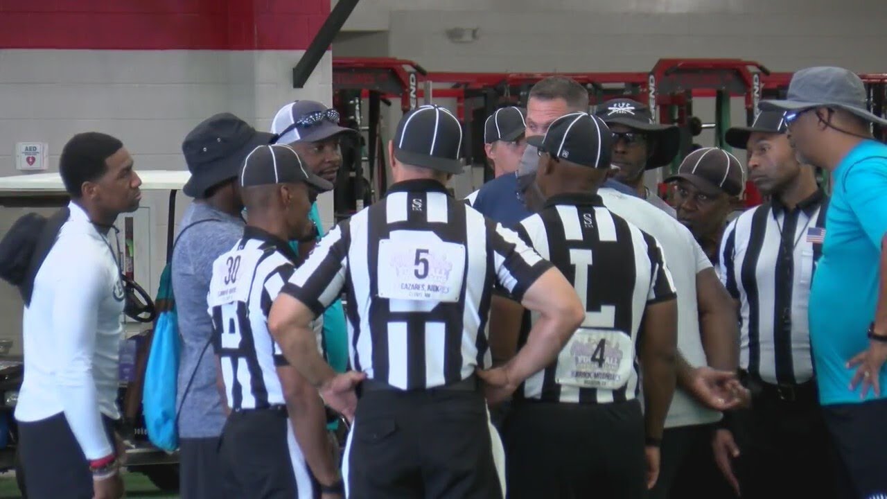 8th Annual Wes Booker Football Officials Camp - YouTube