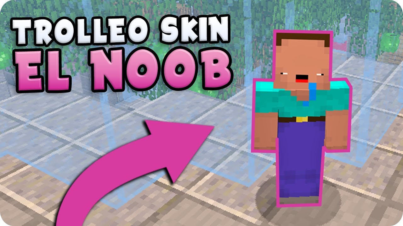 NOOB TROLLEA A PRO CON SKIN MUY RARA | MINECRAFT MURDER MYSTERY - YouTube
