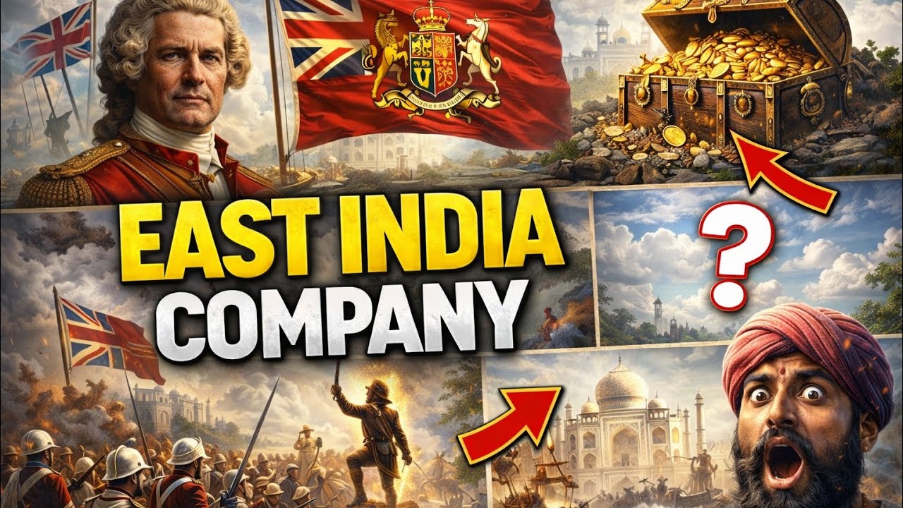 How Did a Company Rule India for 200 Years?😱|| East India company ...
