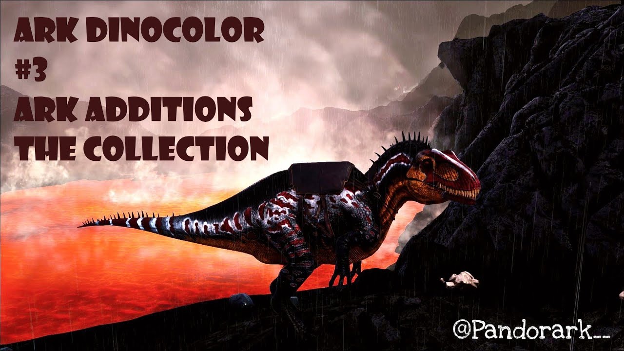 DinoColor #4 Ark Addition The Collection - YouTube